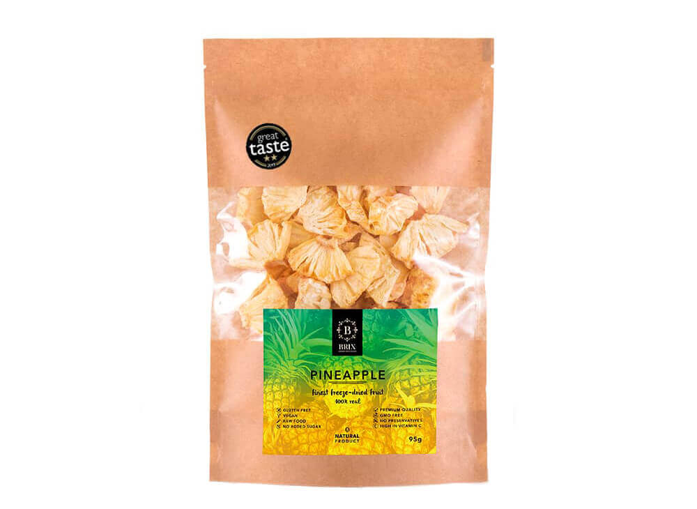 BRIX Exotic fruits - Freeze-dried pineapple | 68travel