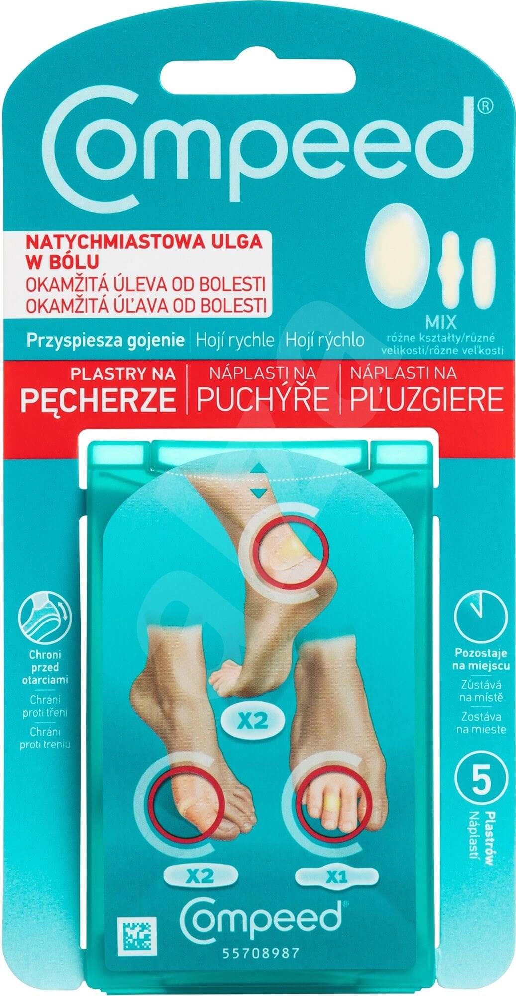 Plastry na pęcherze COMPEED (różne rozmiary) | 68travel
